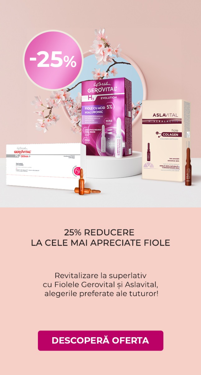 Seruri antirid și Fiole cu acid hialuronic | Farmec.ro